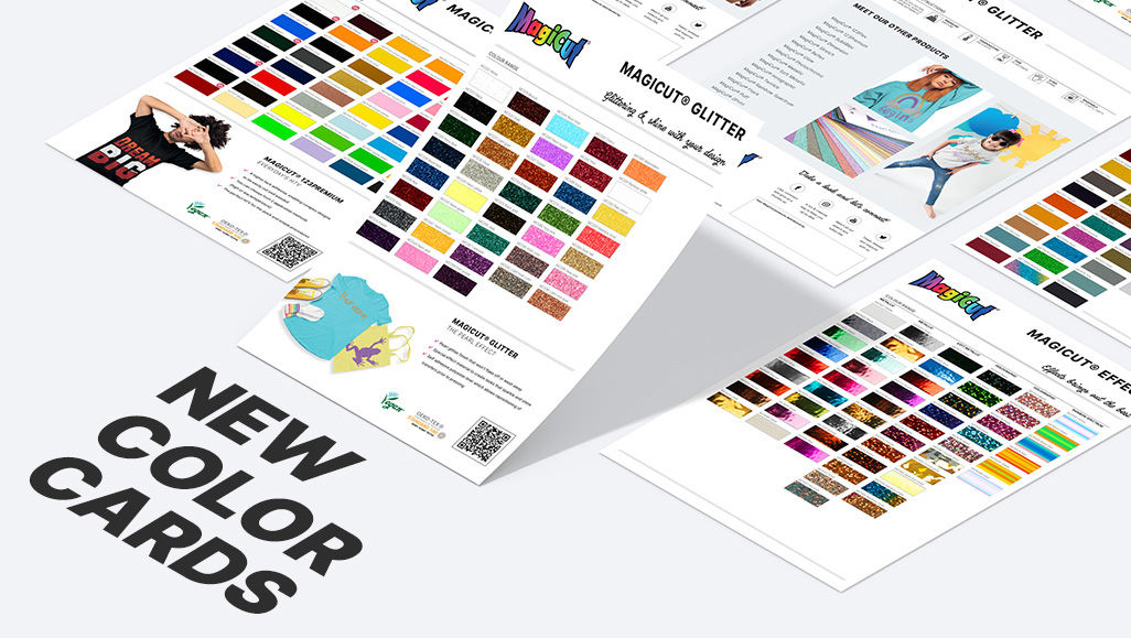 The 5 NEW MagiCut HTV Color Cards! – TheMagicTouch EU