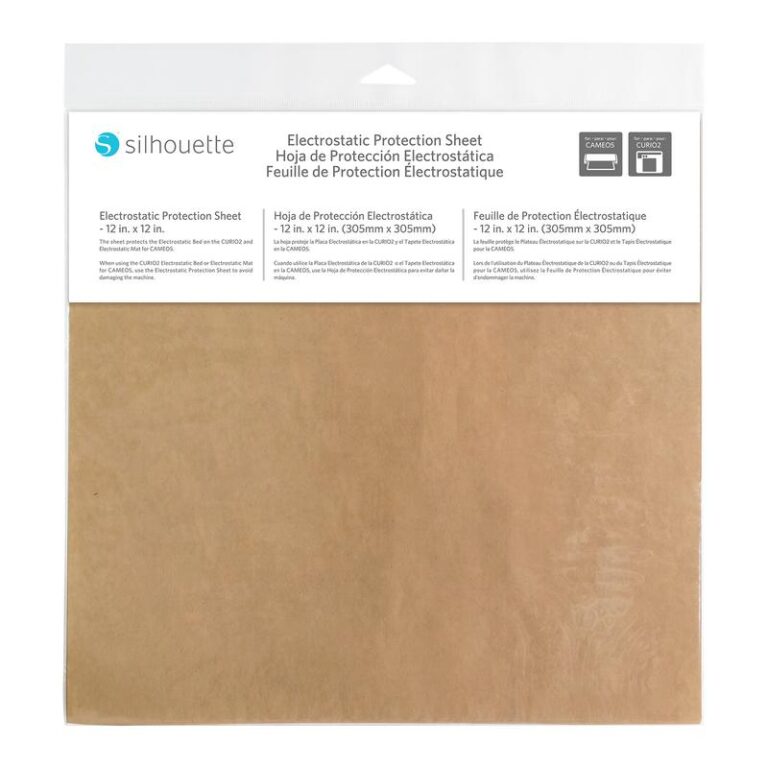 Silhouette Electrostatic Protection Sheet - 30 x 30 cm - TheMagicTouch